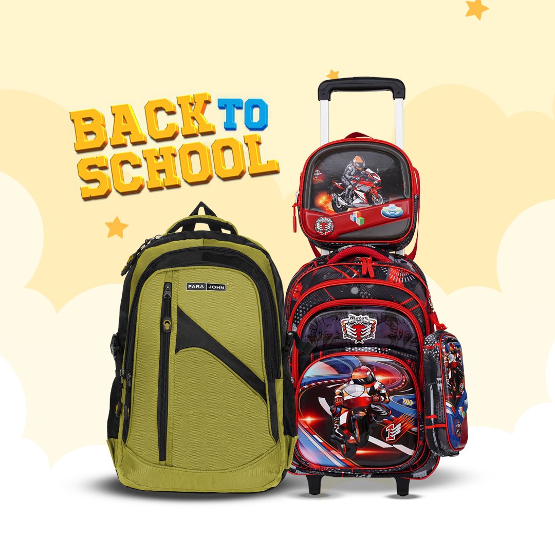 Durable & Stylish School Bags for Students - PARAJOHN – PARAJOHN UAE